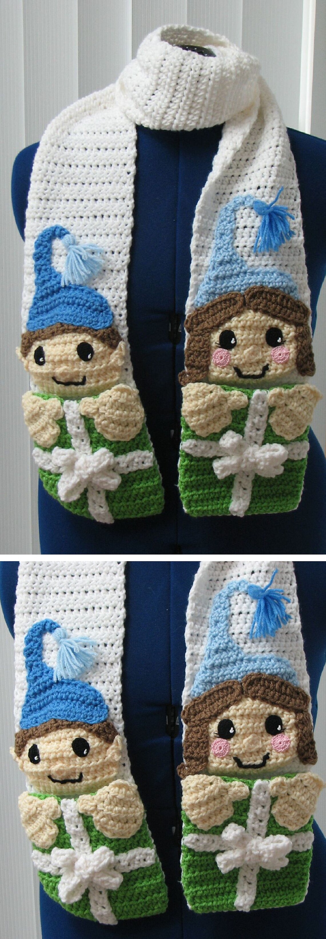 Elf - Scarf Crochet Pattern - Digital Download - Etsy