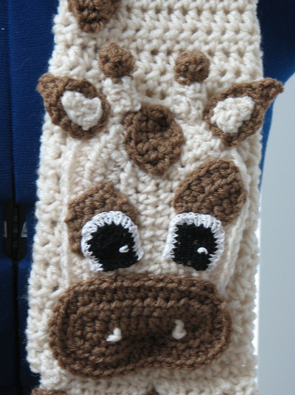 Giraffe Scarf Crochet Pattern - Giraffe Pattern - Scarf Pattern ...