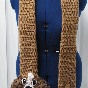 Cocker Spaniel - Scarf Crochet Pattern With Tutorials - Instant ...