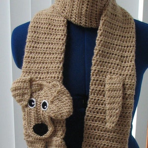 Labrador - Scarf Crochet Pattern With Tutorials - Instant Download - Etsy