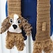 Cocker Spaniel - Scarf Crochet Pattern With Tutorials - Instant ...