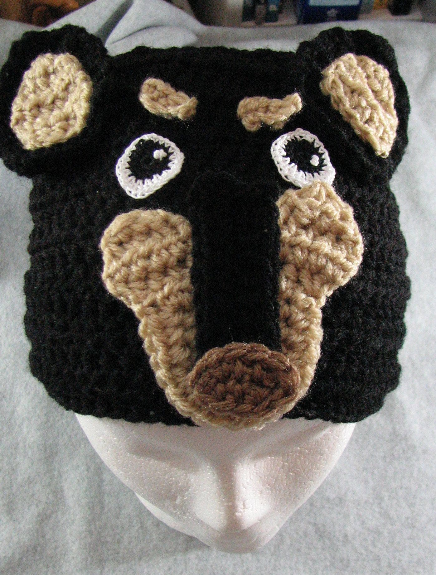 Mini Pinscher Hat Crochet Pattern With Tutorials Digital | Etsy