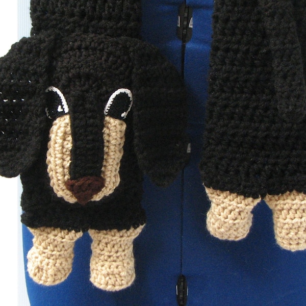 Dachshund Scarf - Etsy