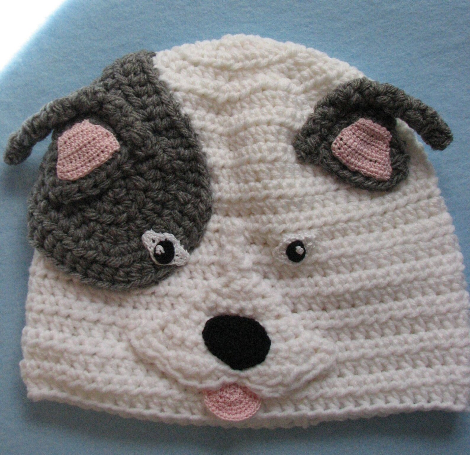 Pit Bull - Hat Crochet Pattern With Tutorials - Digital Download - Etsy