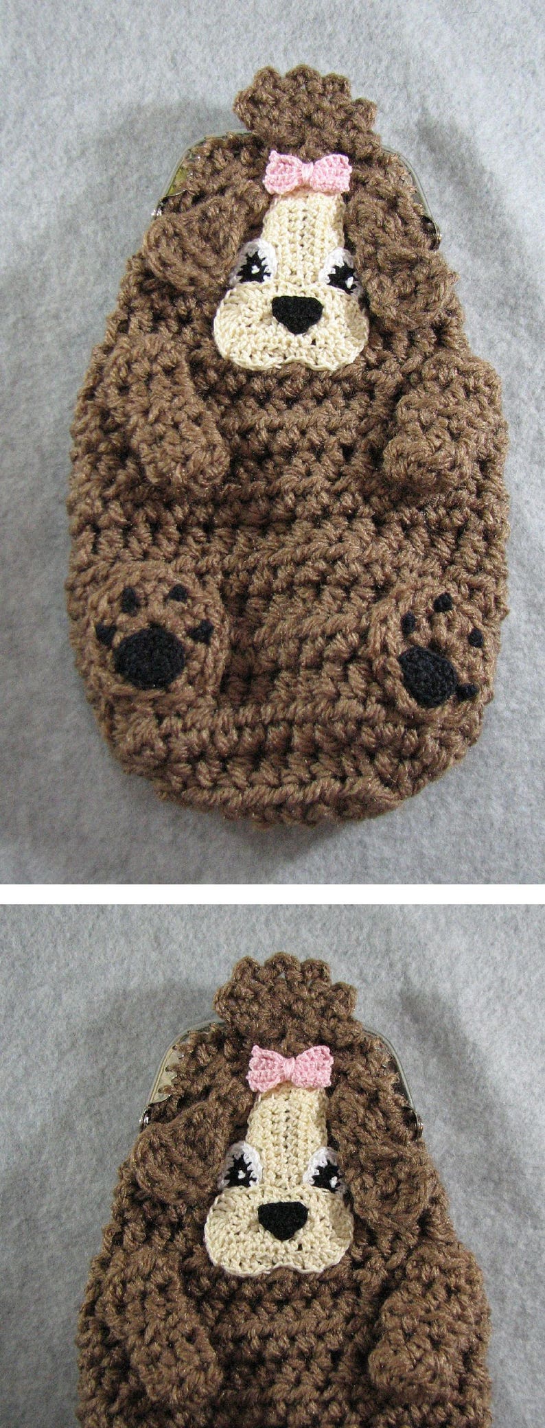 Shih Tzu Scarf Purse & Hat Crochet Pattern Set With Tutorials - Etsy