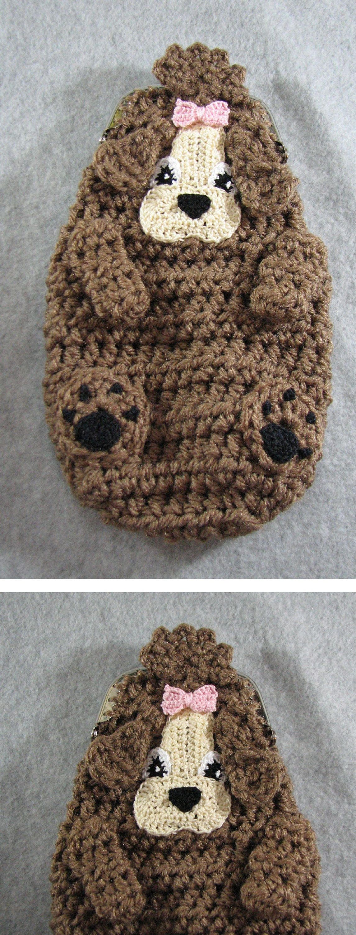 Shih Tzu Scarf Purse & Hat Crochet Pattern Set With Tutorials - Etsy
