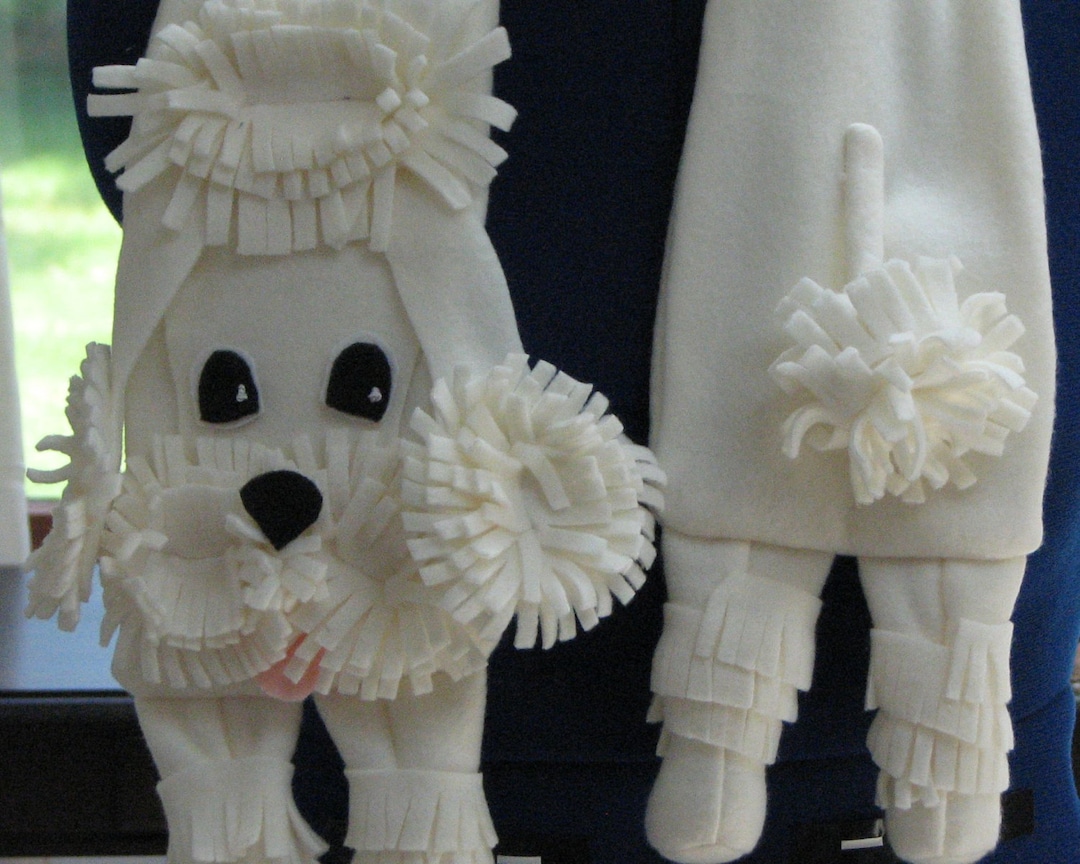 Poodle - Scarf Sewing Pattern With Tutorials - Digital Download - Etsy