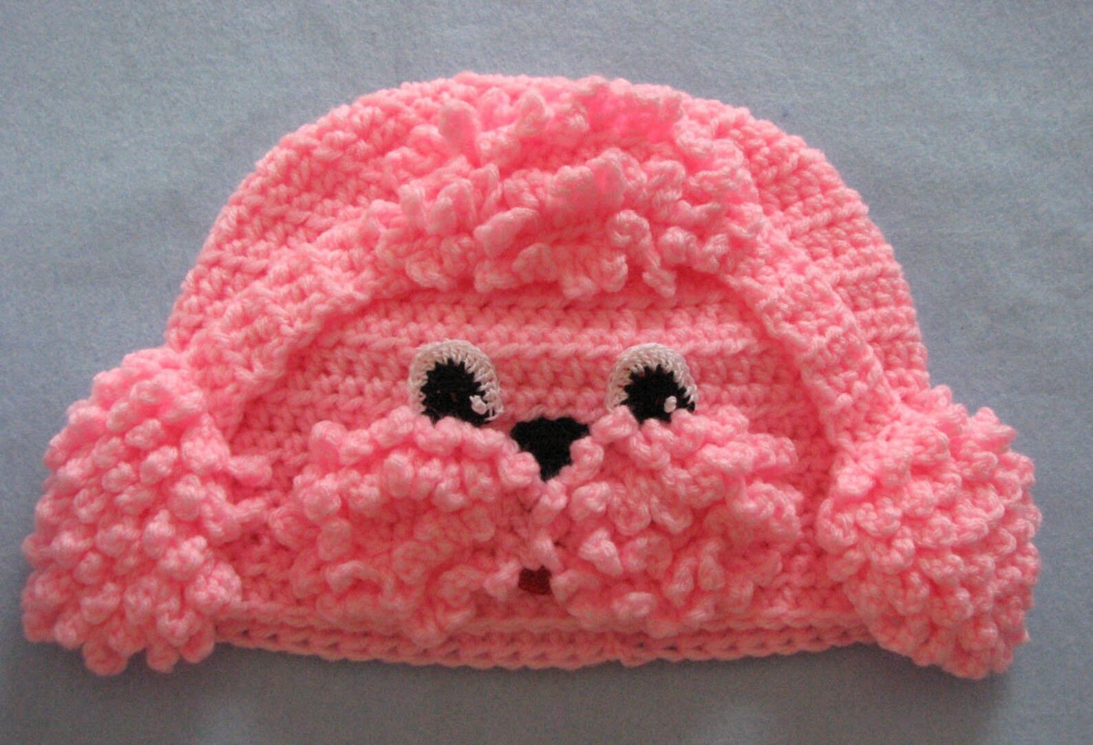 Poodle Hat Crochet Pattern With Tutorials Digital Download | Etsy