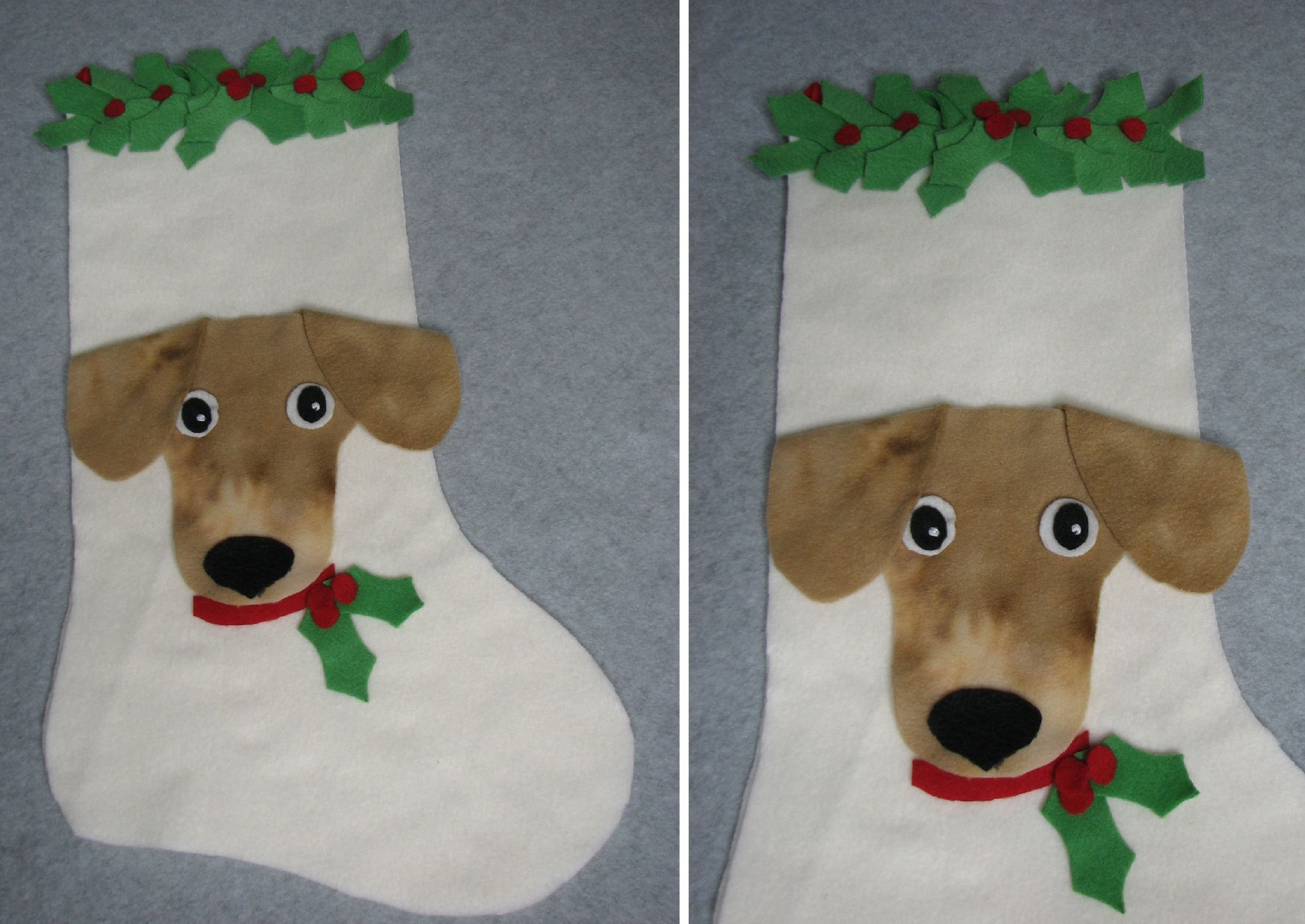 Labrador Stocking Pattern With Tutorials Digital Download | Etsy
