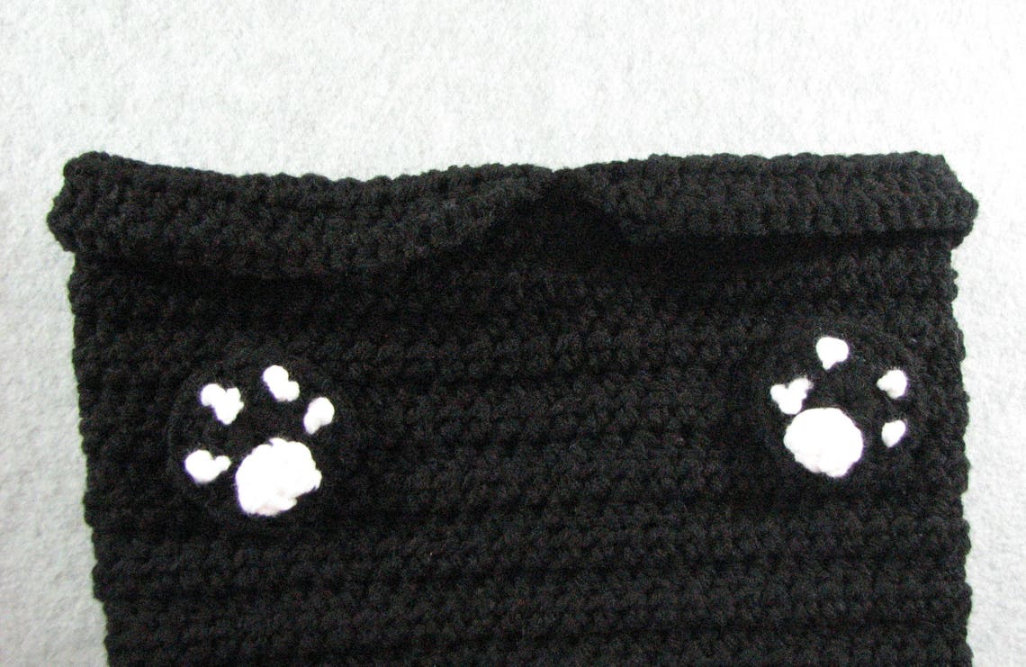 Black Cat Baby Cocoon Crochet Pattern Digital Download | Etsy