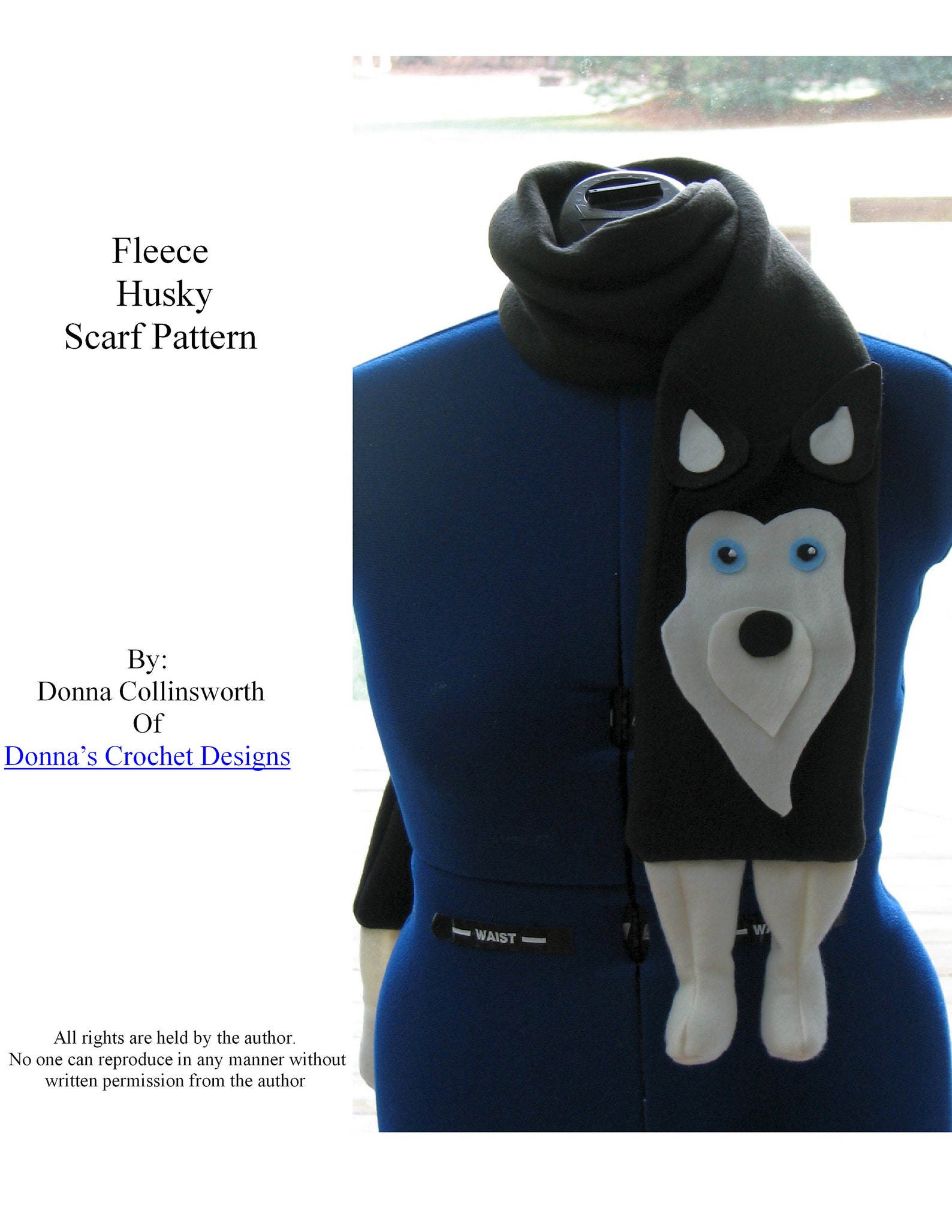 Husky Scarf Sewing Pattern With Tutorials Digital Download - Etsy