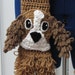 Cocker Spaniel - Scarf Crochet Pattern With Tutorials - Instant ...