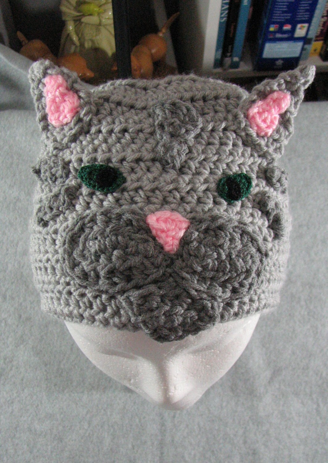 Tabby Cat - Hat Crochet Pattern With Tutorials - Digital Download - Etsy