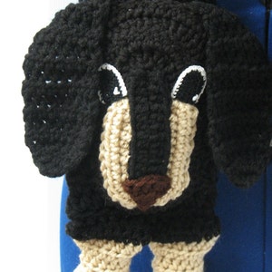 Dachshund - Scarf Crochet Pattern With Tutorials - Instant Download - Etsy