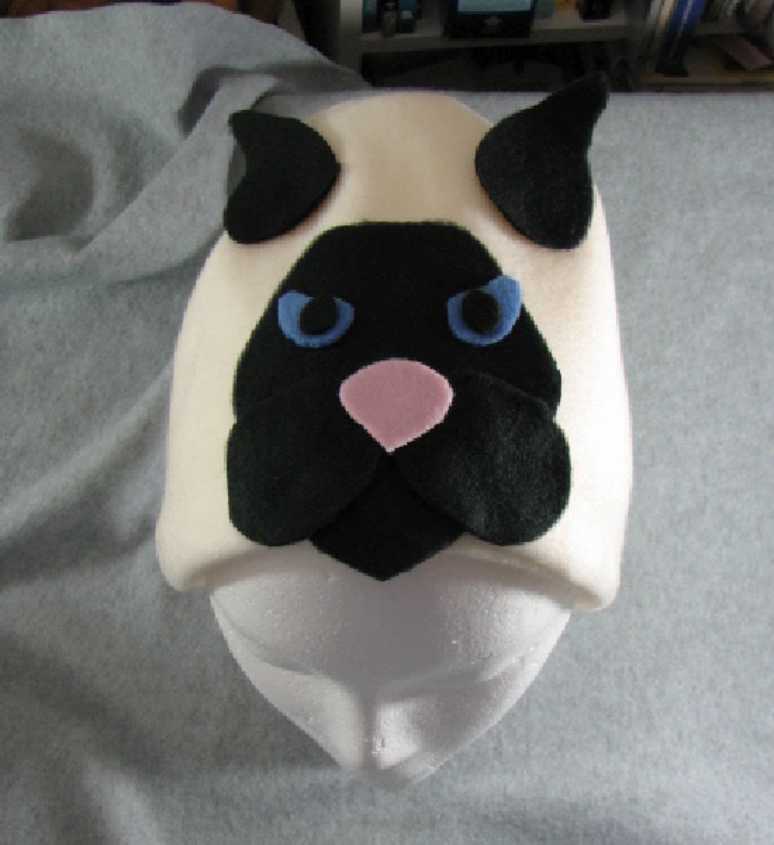 Siamese Cat - Fleece Hat Pattern With Tutorials - Digital Download - Etsy