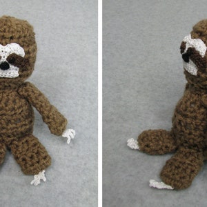 Sloth - Mini Toy Crochet Pattern With Tutorials - Digital Download - Etsy