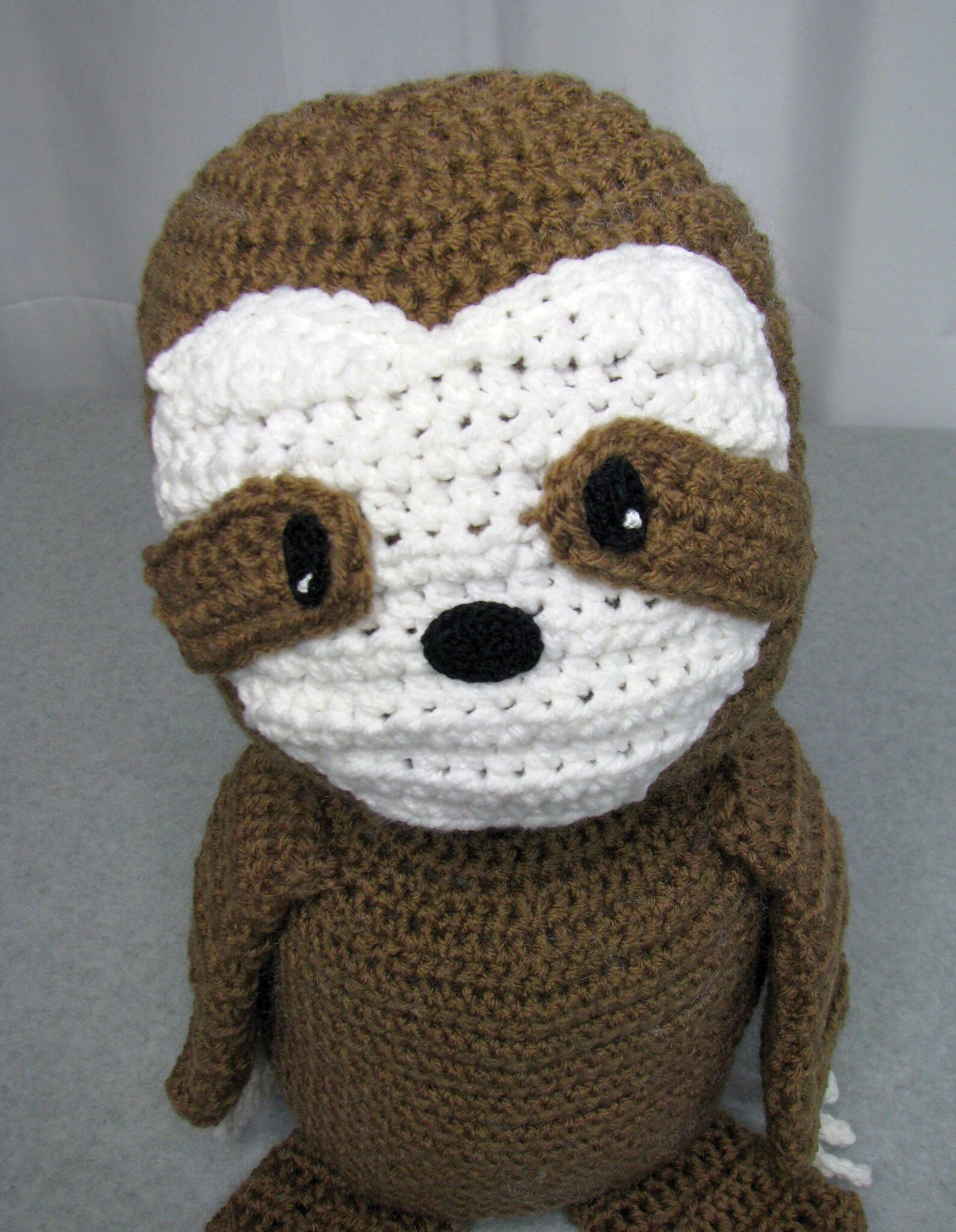 Large Sloth Toy Crochet Pattern With Tutorials Digital | Etsy