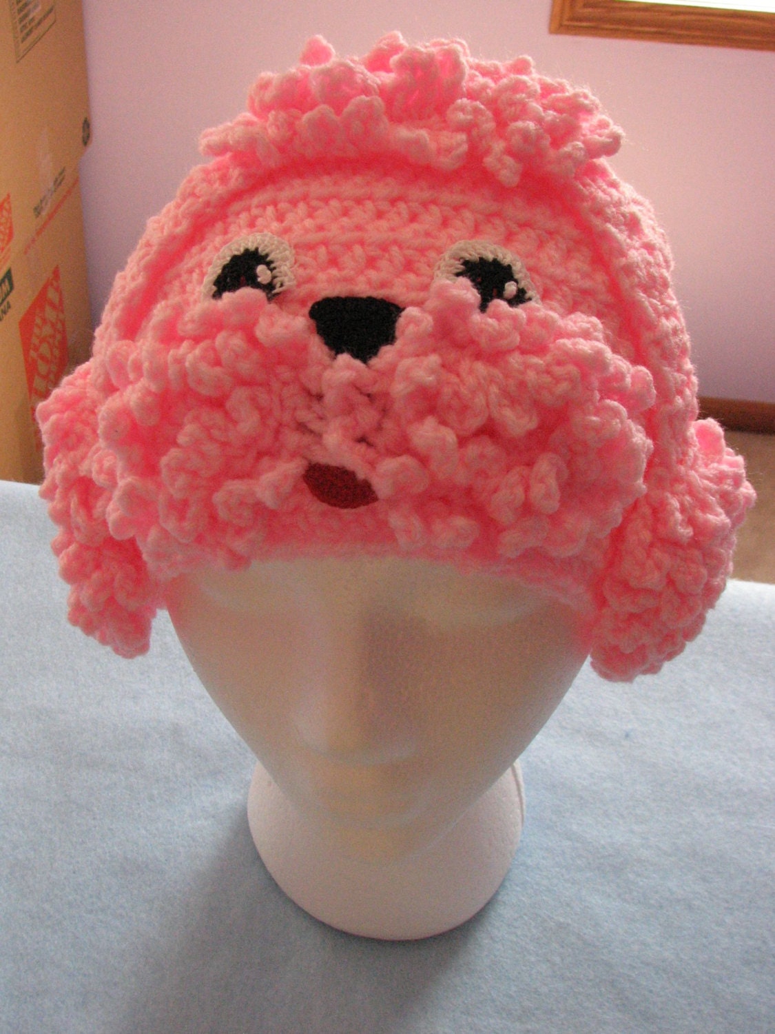 Poodle Hat Crochet Pattern With Tutorials Digital Download | Etsy