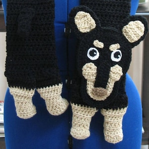 Mini Pinscher Scarf Crochet Pattern With Tutorials Instant Download - Etsy