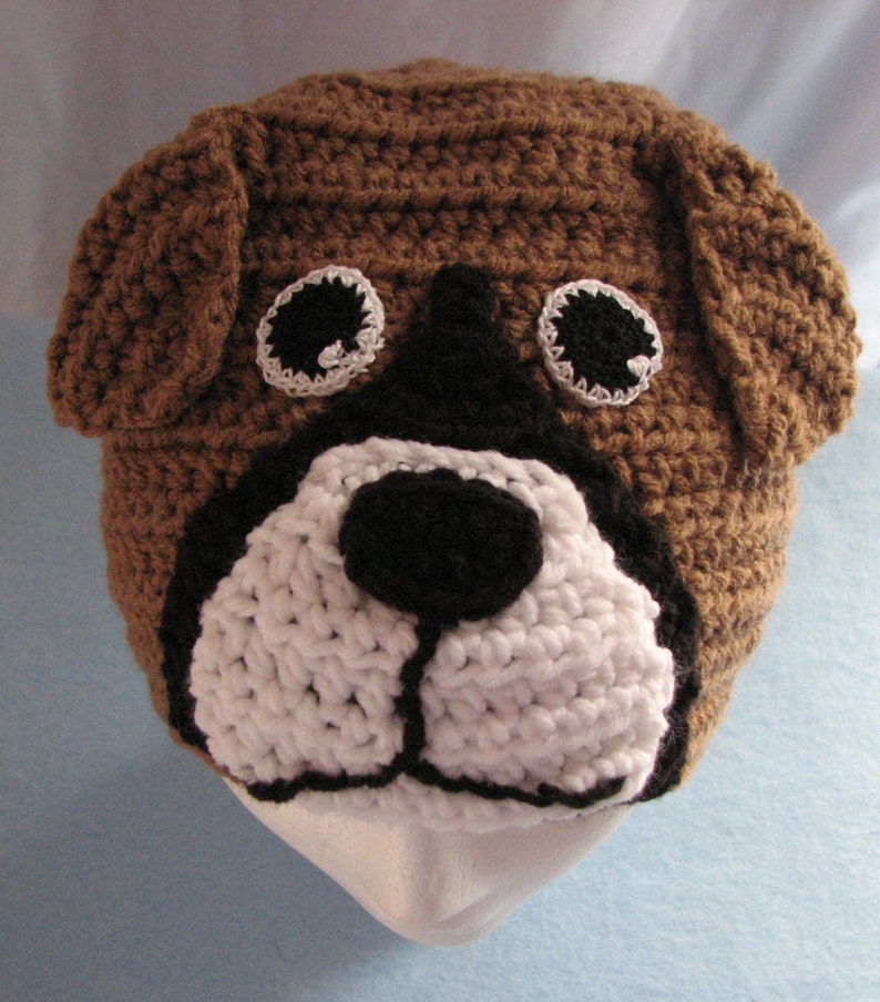 Boxer Hat Crochet Pattern With Tutorials Digital Download - Etsy