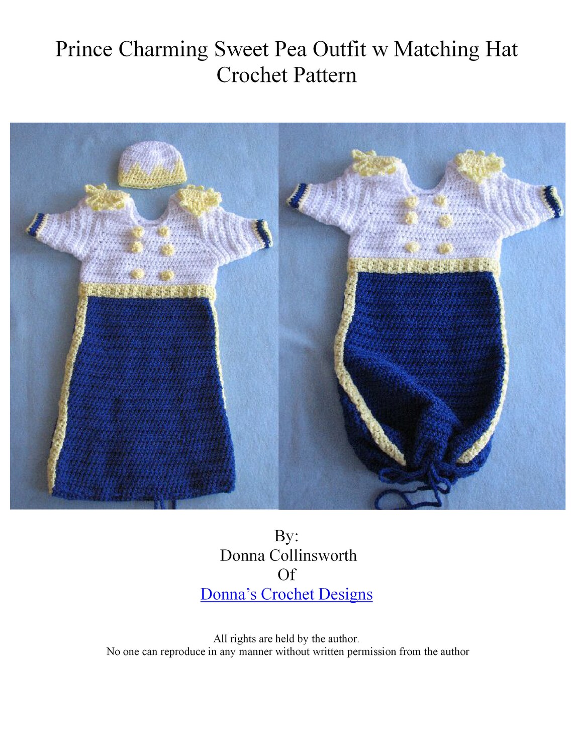Prince Charming Sweet Pea Crochet Pattern With Tutorials - Etsy