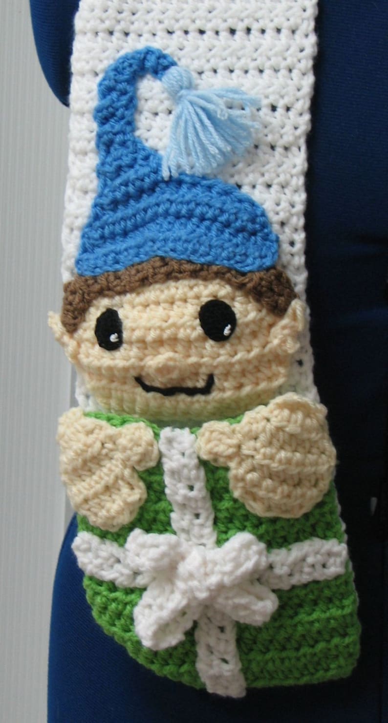Elf Scarf Crochet Pattern Digital Download | Etsy