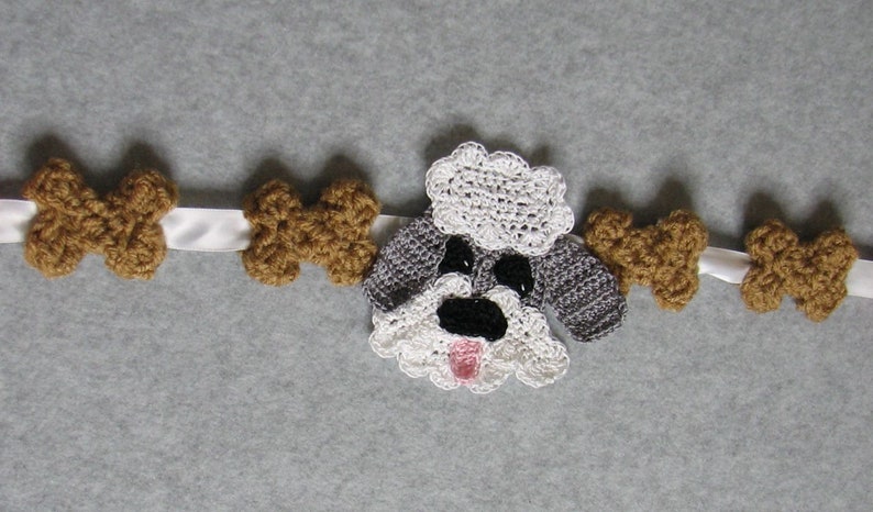 Sheep Dog Ornaments and Garland Crochet Pattern With - Etsy
