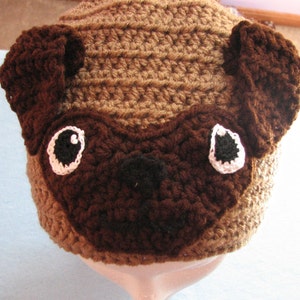Pug - Hat Crochet Pattern With Tutorials - Digital Download - Etsy