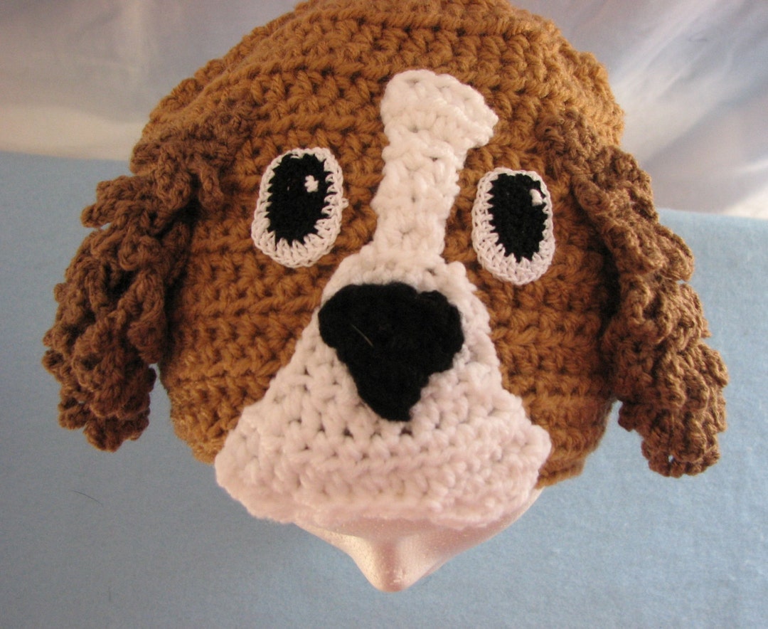 Cocker Spaniel - Hat Crochet Pattern With Tutorials - Digital Download ...