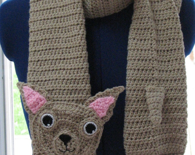 Dachshund Scarf Crochet Pattern With Tutorials Instant Download - Etsy