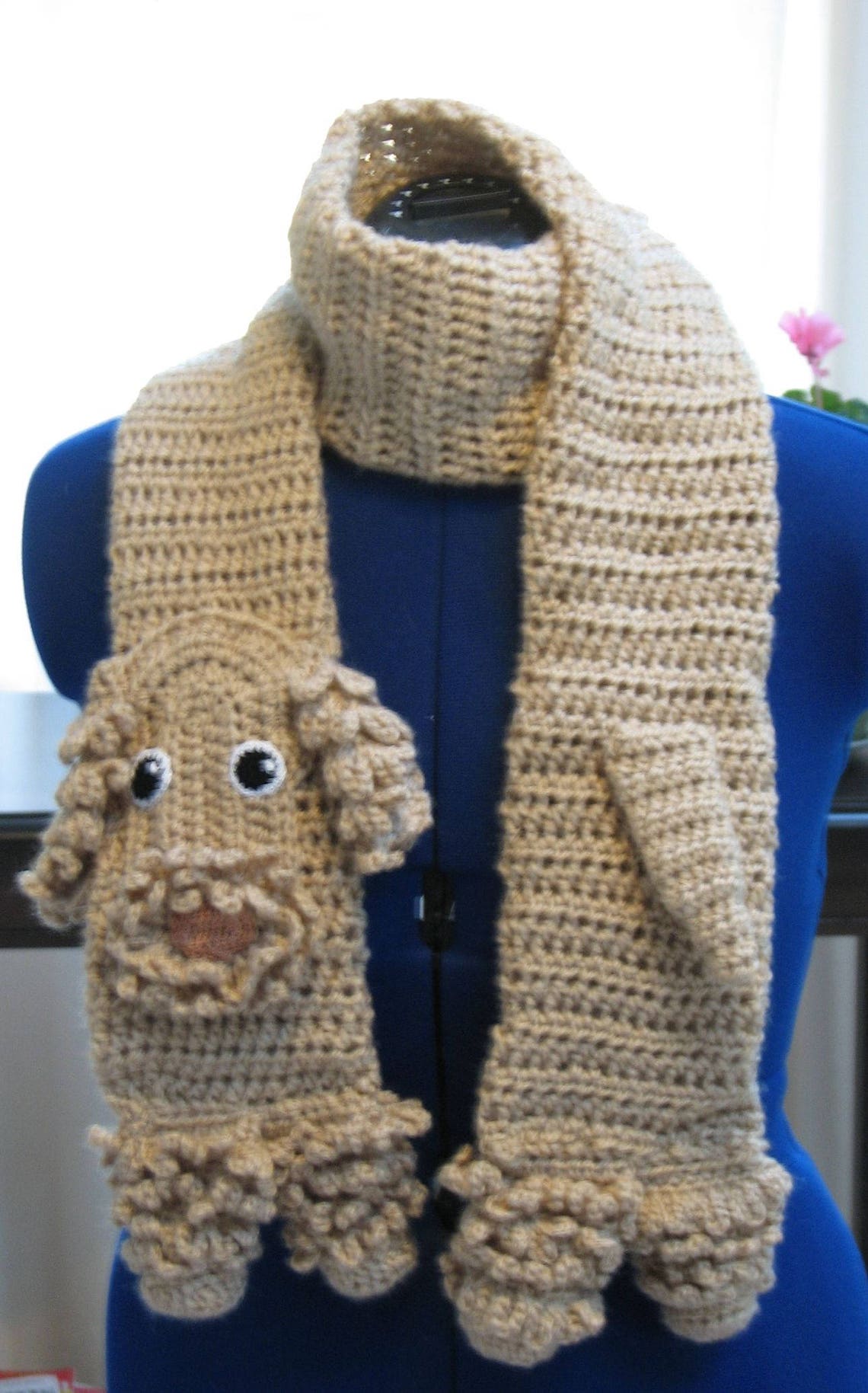 Labradoodle Scarf Crochet Pattern With Tutorials Instant | Etsy