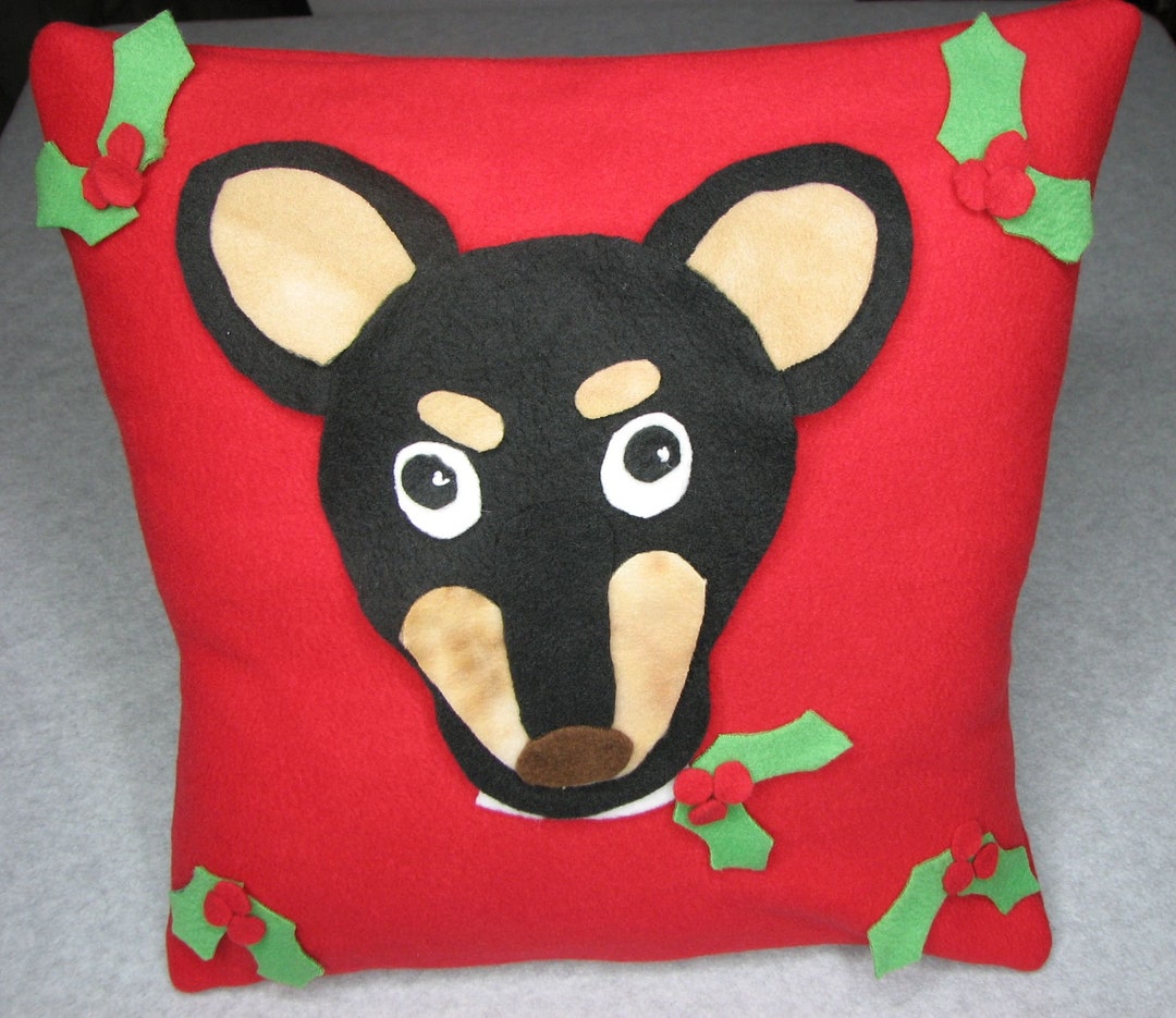 Mini Pinscher - Pillow Sewing Pattern With Tutorials - Digital Download ...