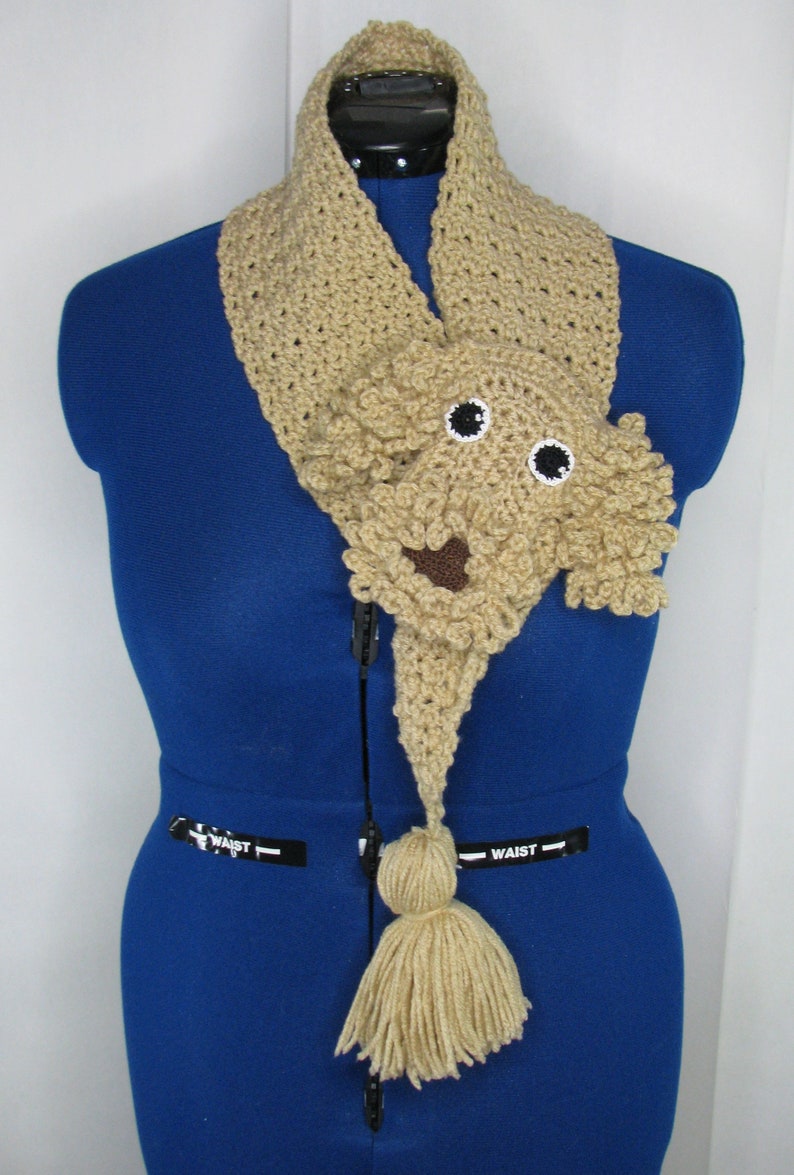 Labradoodle Neck Warmer Crochet Pattern With Tutorials - Etsy