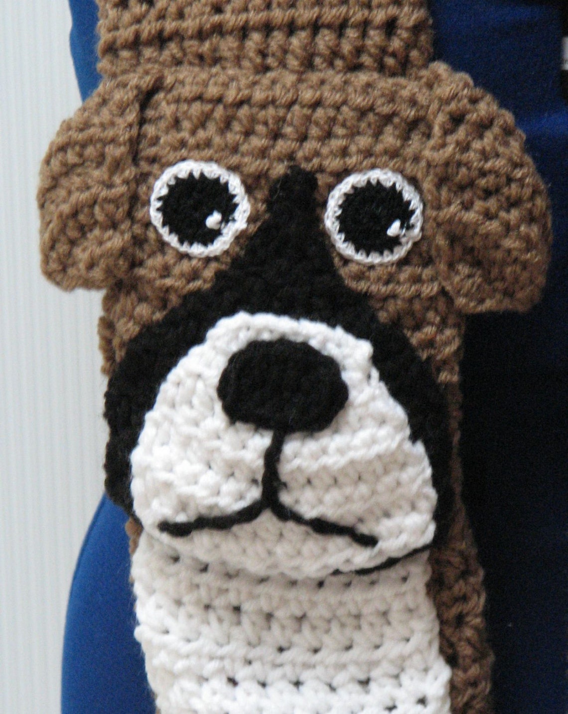 Boxer Crochet Scarf Pattern With Tutorials Instant - Etsy