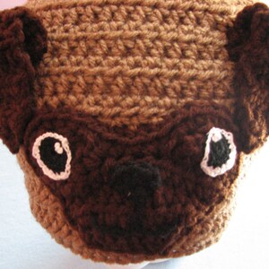 Pug - Hat Crochet Pattern With Tutorials - Digital Download - Etsy