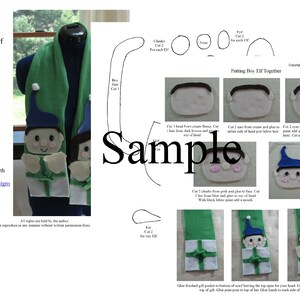 Elf - Scarf Sewing Pattern With Tutorials - Digital Download - Etsy