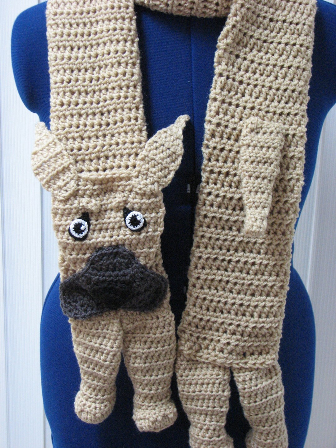 Great Dane - Scarf Crochet Pattern - Instant Download - Etsy