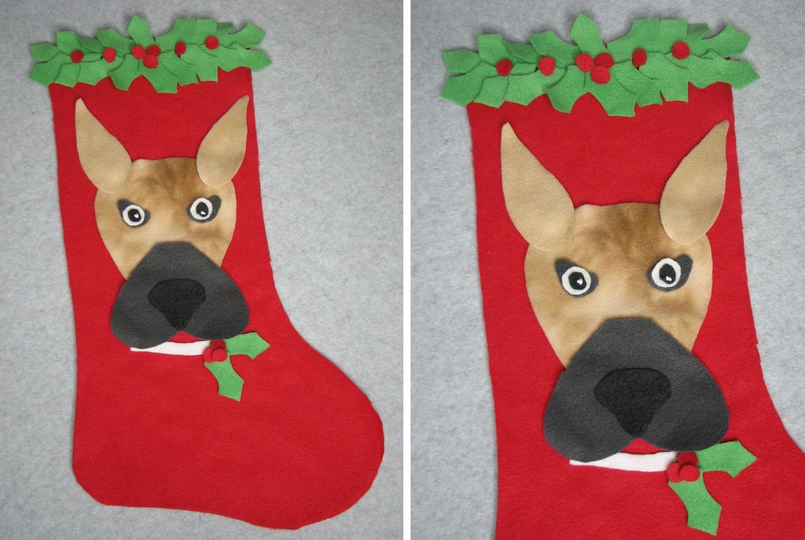 Great Dane Stocking Pattern With Tutorials Digital - Etsy