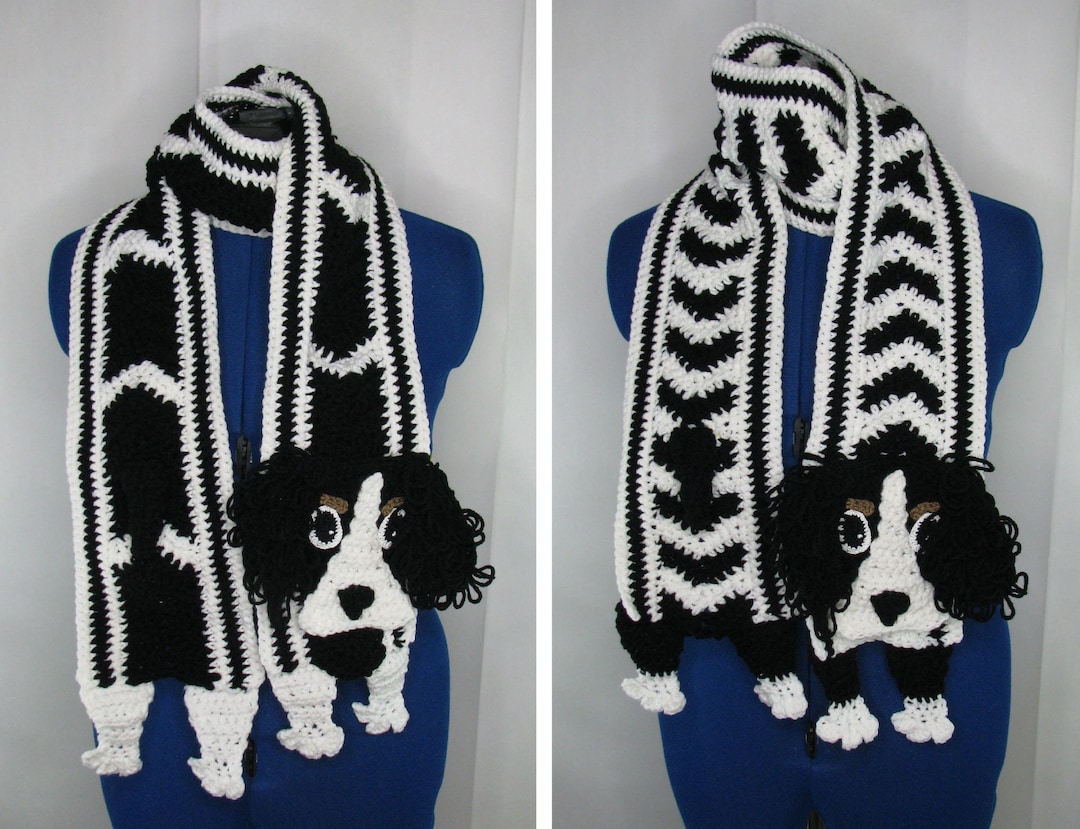 Springer Spaniel - Ripple Scarf Crochet Pattern With Tutorials ...