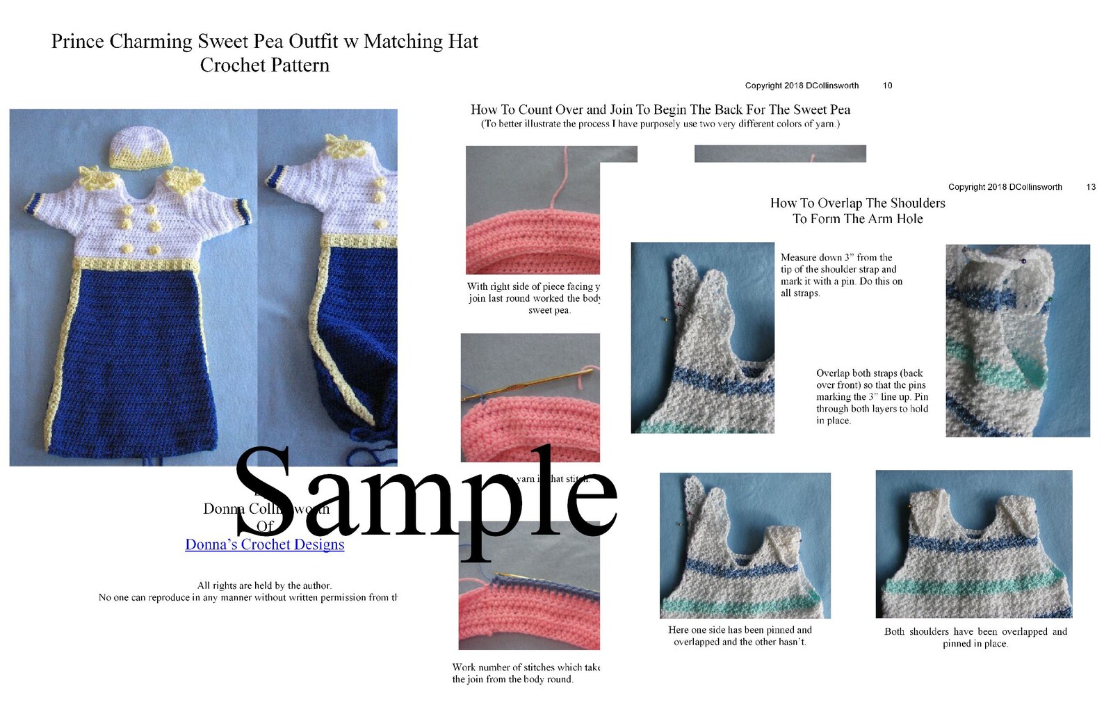 Prince Charming - Sweet Pea Crochet Pattern With Tutorials- Digital ...