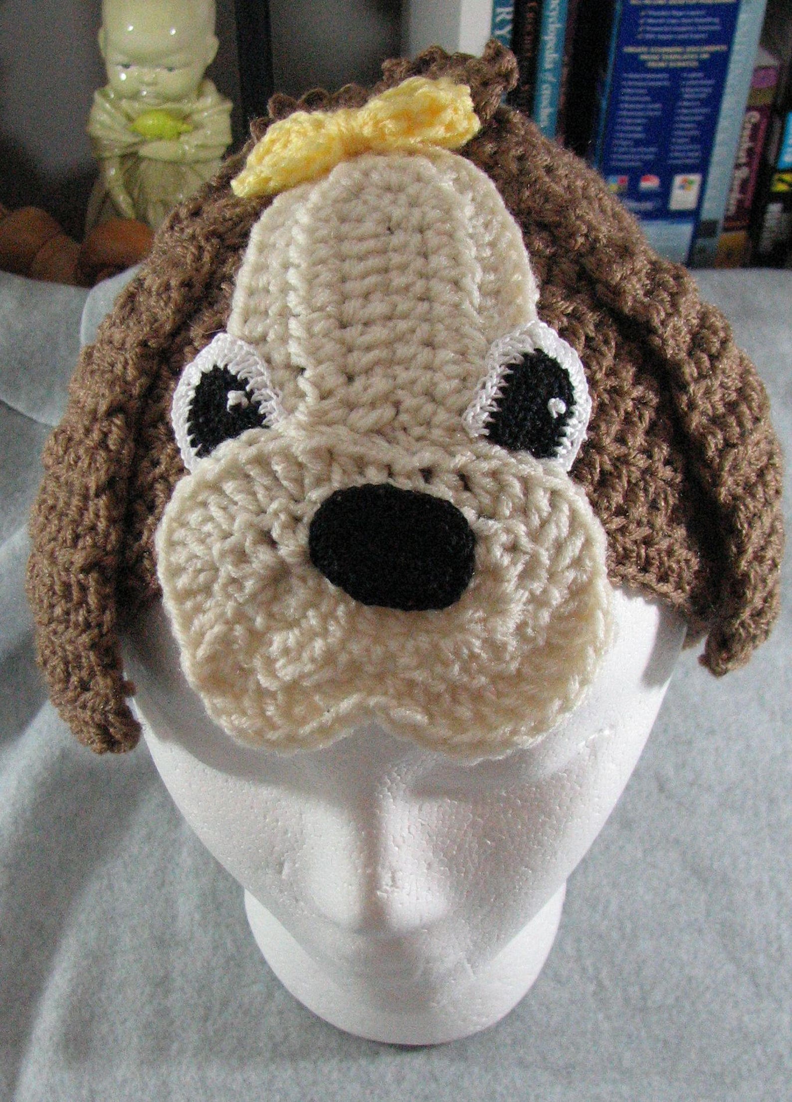 Shih Tzu Hat Crochet Pattern With Tutorials Digital - Etsy