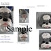 Sheep Dog Hat Crochet Pattern With Tutorials Digital - Etsy