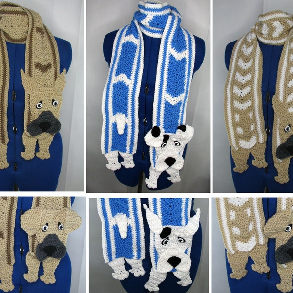 Crochet Dog Scarf - Etsy