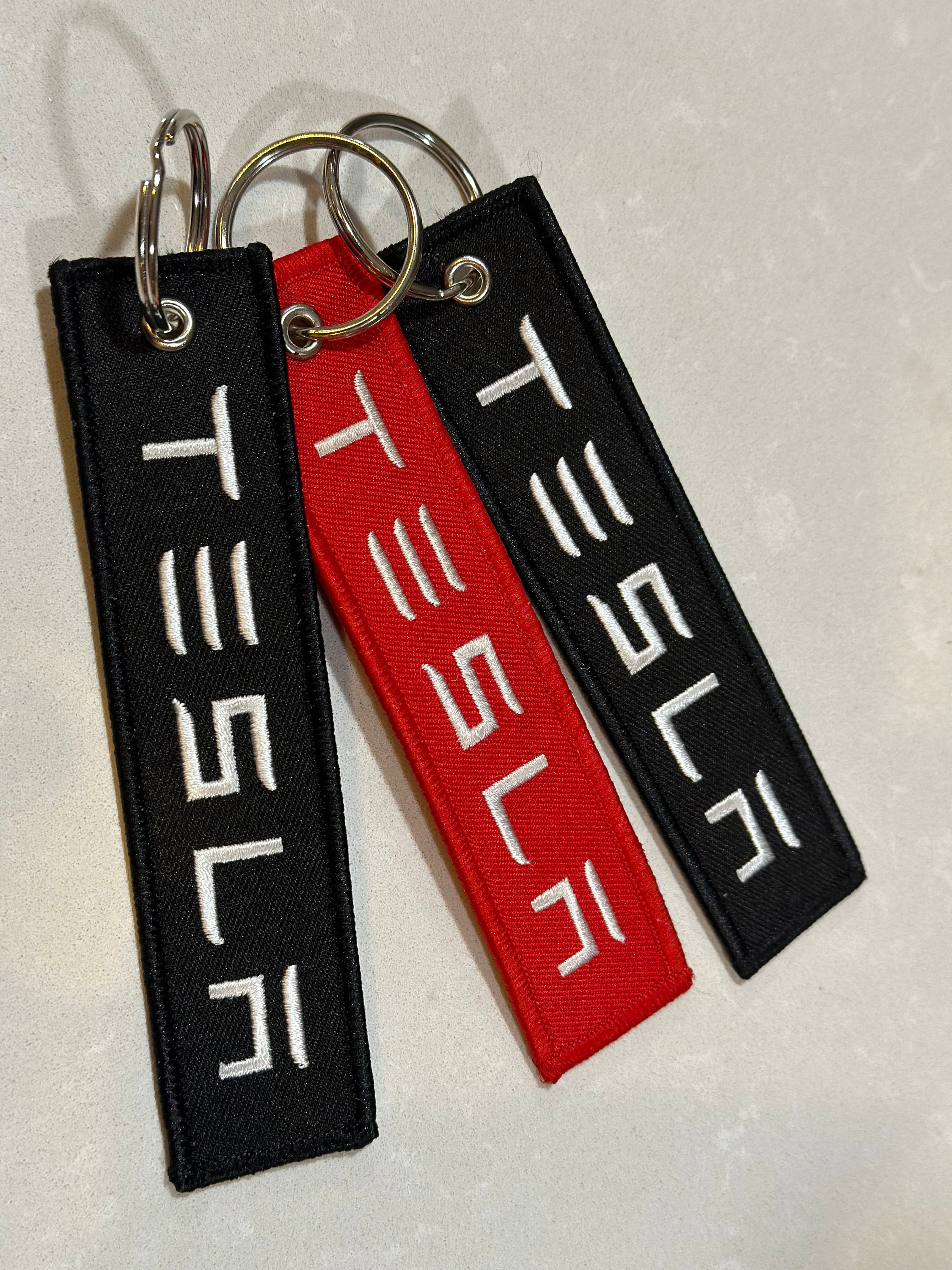 Remove Before Flight Tesla Model 3 Cloth Keychain - Etsy