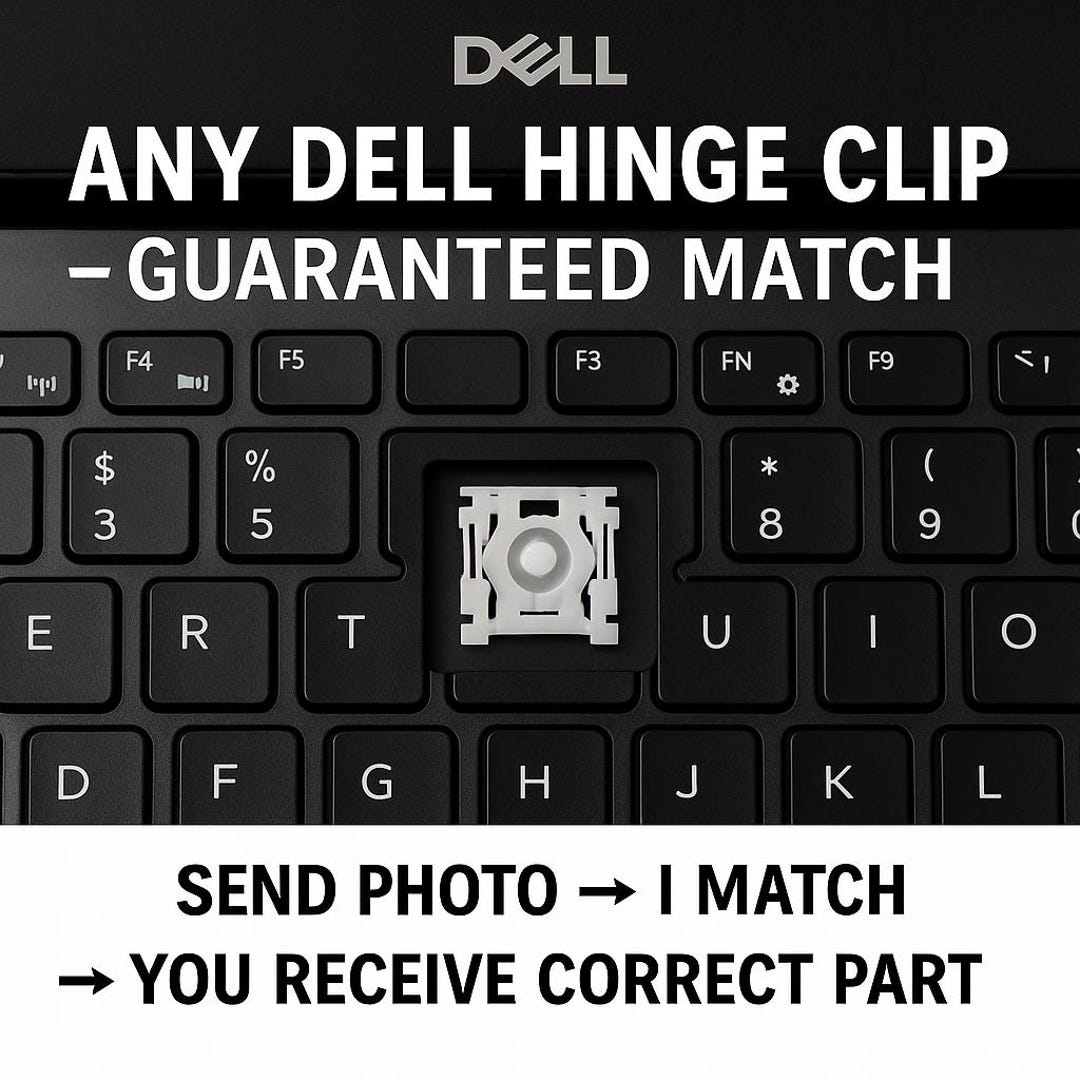 Dell Keyboard Key Hinge Clip Replacement – ANY Model! (custom Match ...