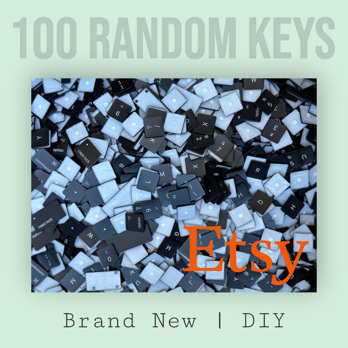 Bag of NEW Random Keyboard Keys for DIY Crafts (macbook Pro) 100+ - Etsy