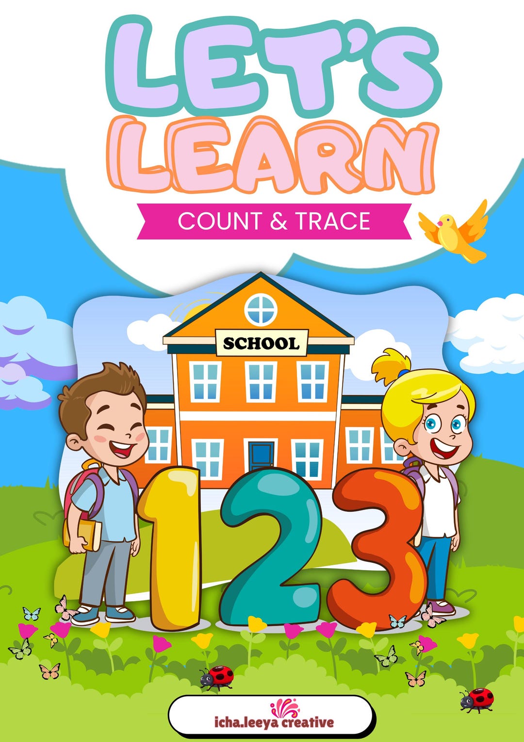 123 Tracing Worksheets for Toddlers | Learn to Count | Printable Kids ...