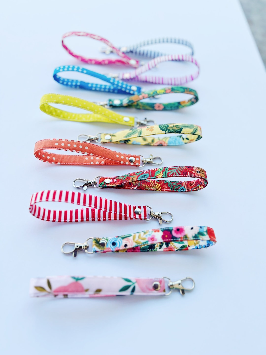 Thin Wristlet Key Fob - Etsy