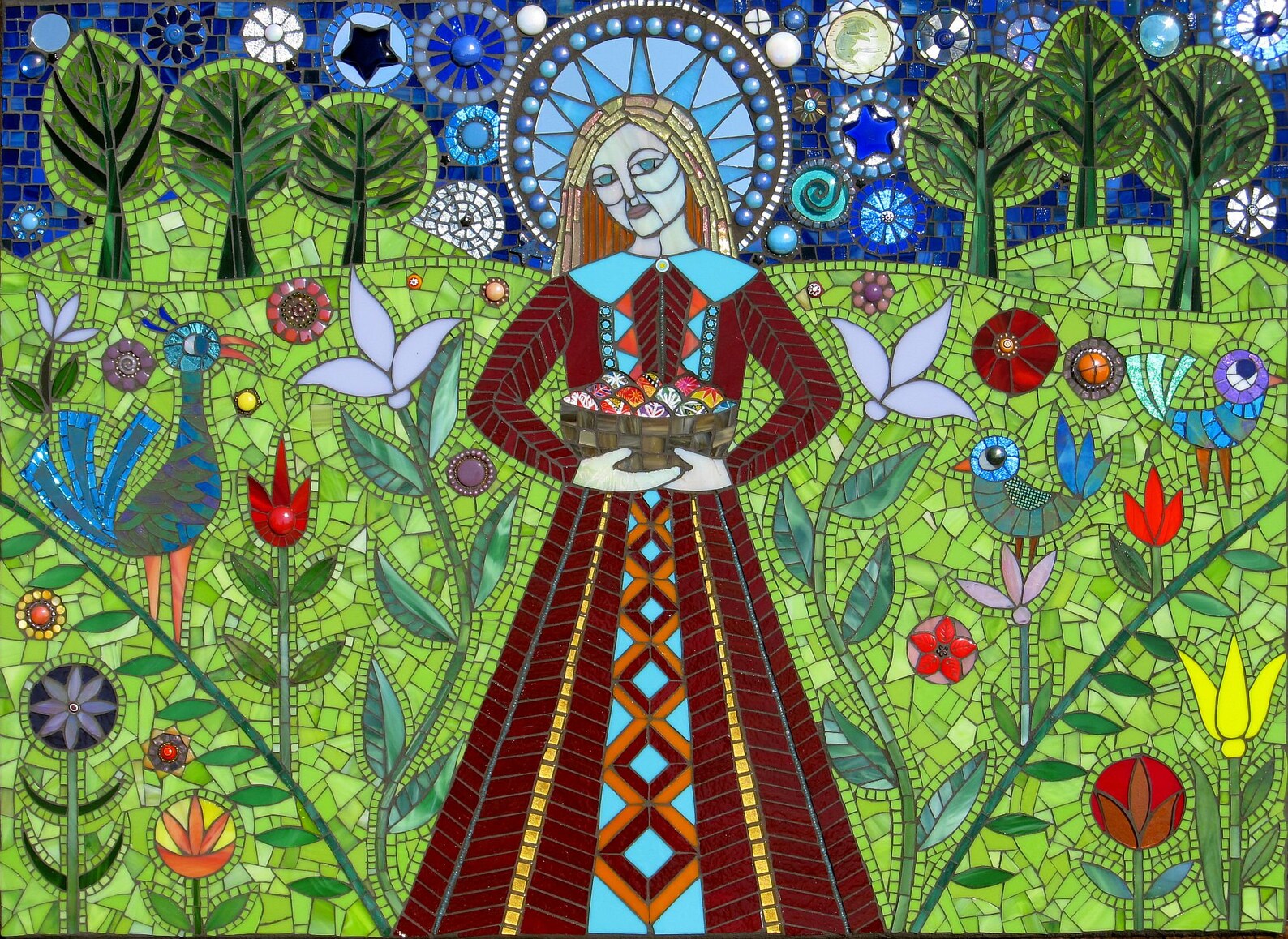 Eoster / Easter Spring Mosaic - Etsy