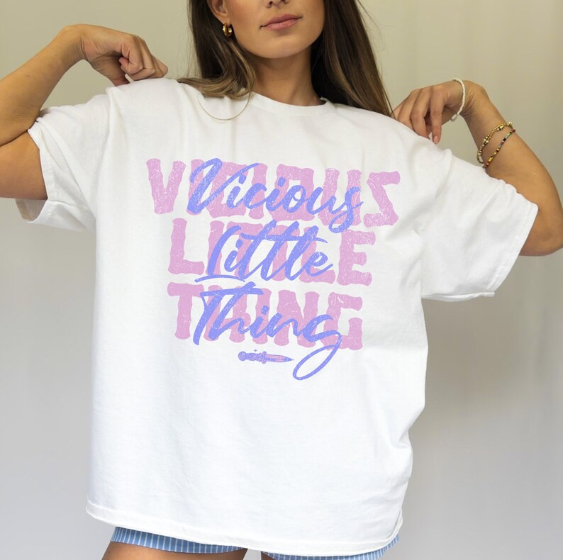 Powerless Book Merch "vicious Little Thing" T-shirt - Kai Azer, Paedyn ...